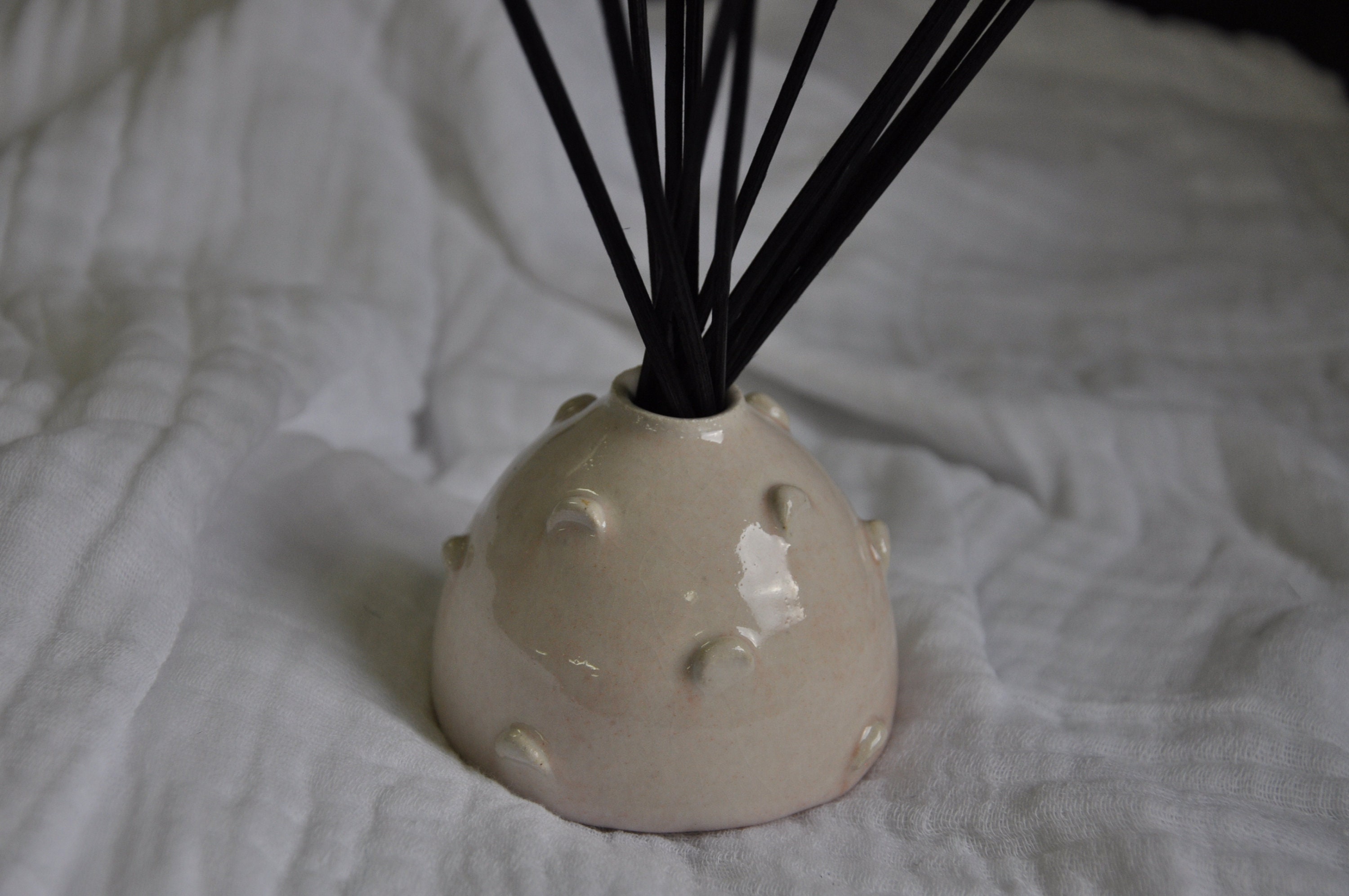 Handmade Ceramic Oil Diffuser Pottery Reed Diffuser Eco - Etsy