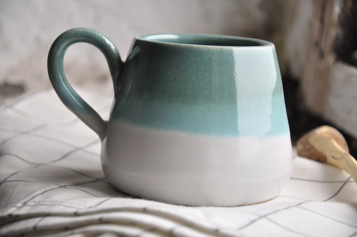 Tasse de poterie tasse en céramique tasse tasse fait main | Etsy