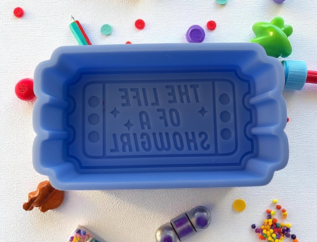 Life of a Showgirl Ticket Silicone Mold - Etsy