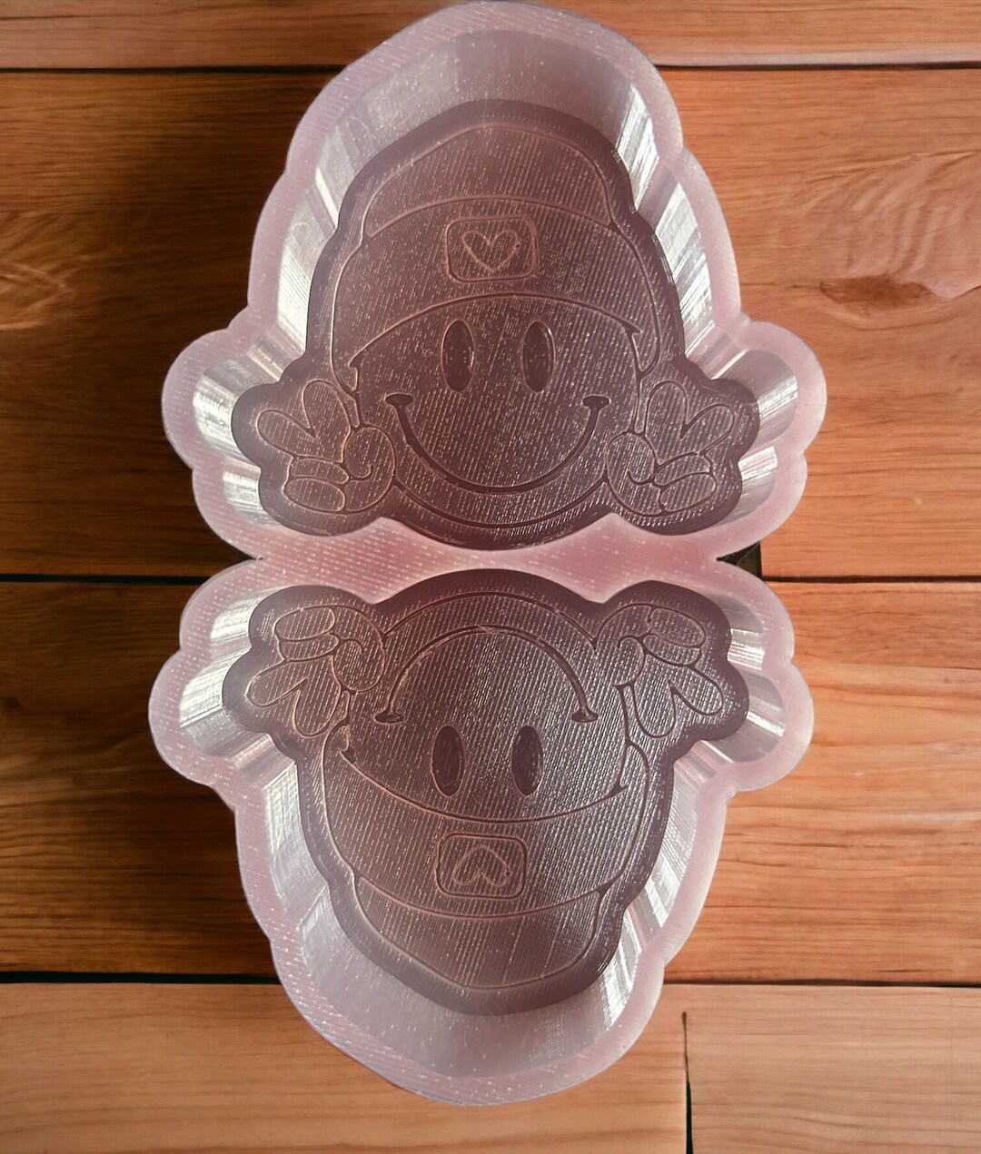 Smiley Face Beanie Vent Clips Silicone Mold - Etsy