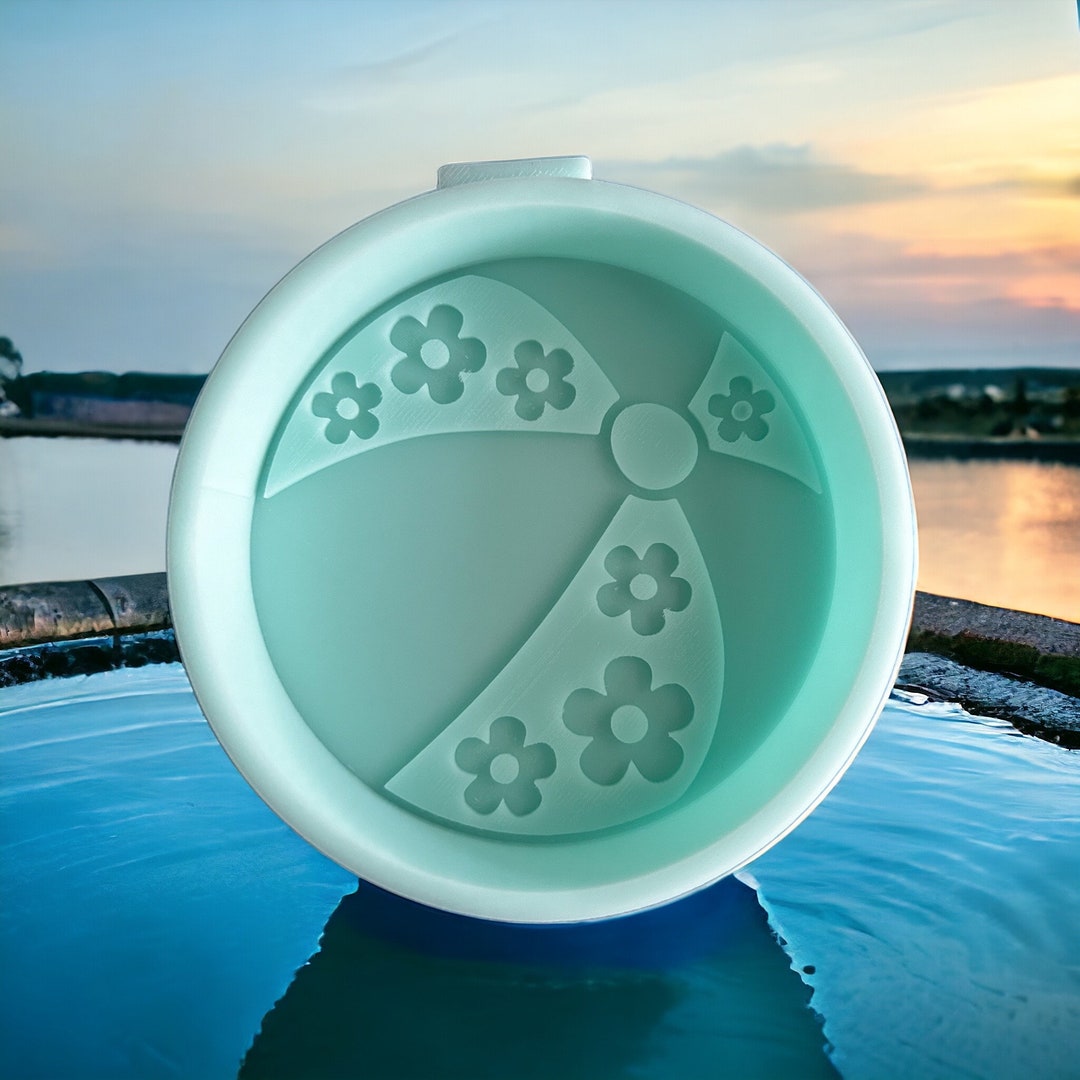 Floral Beach Ball Silicone Mold - Etsy