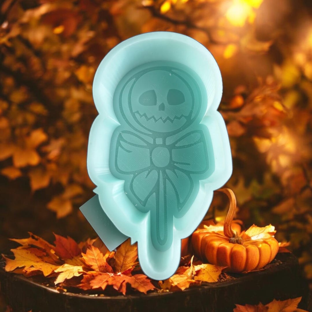 Halloween Clearance-skeleton Lollipop Silicone Mold - Etsy