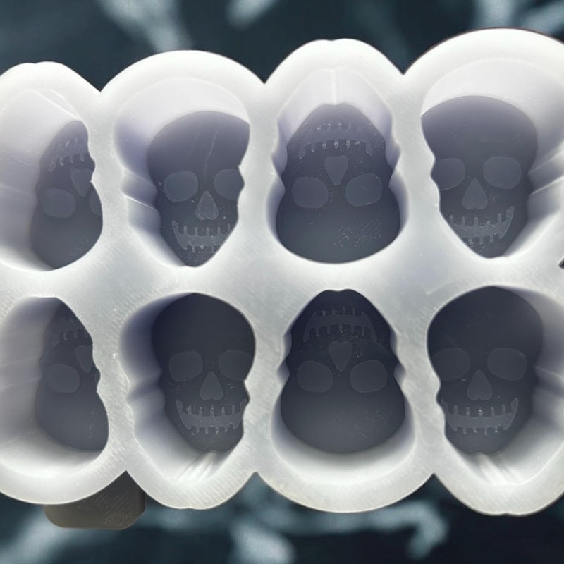 Ice Cube Skull - Etsy