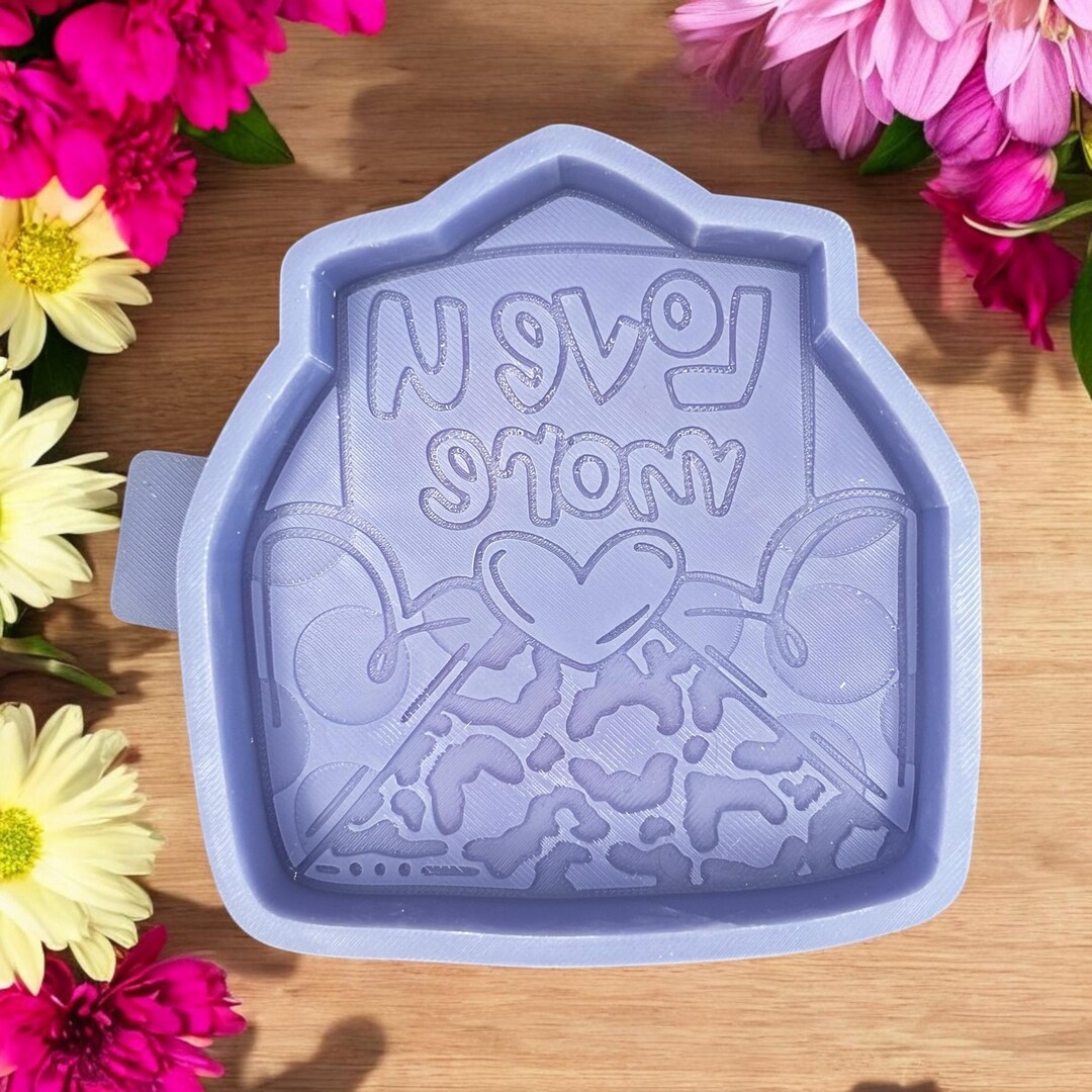 Love U More Envelope Silicone Mold - Etsy