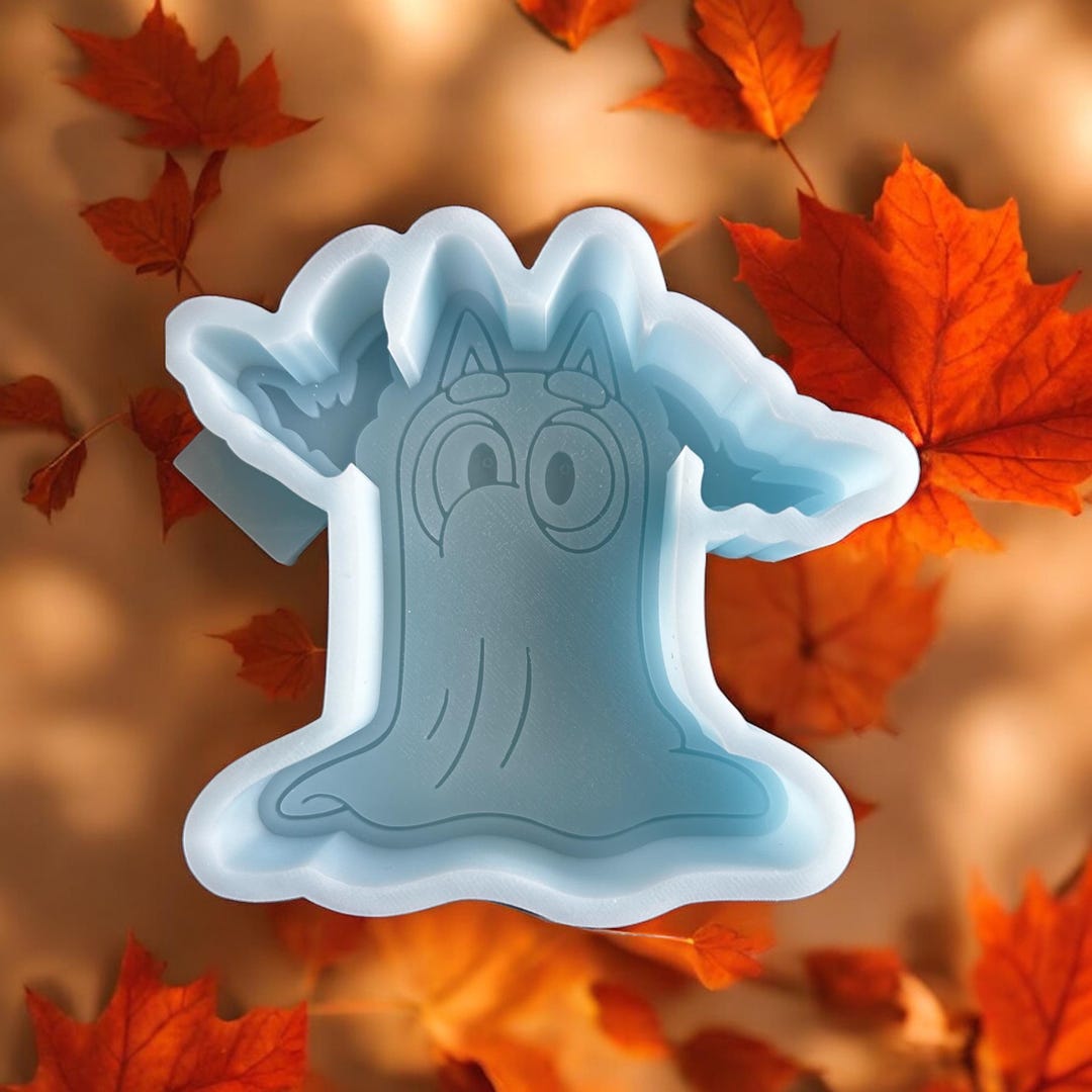 Blue Heeler Dog Ghost Silicone Mold - Etsy