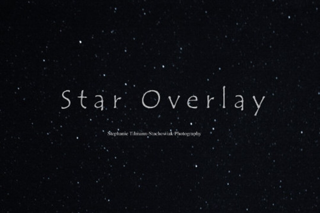 Star Overlay, Stars Overlay - Etsy