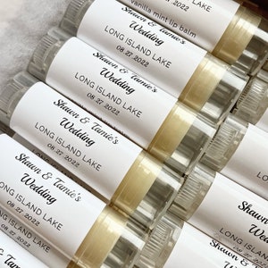 Personalized Lip Balms | Lip Balm Favors Bridal Shower Custom Party ...