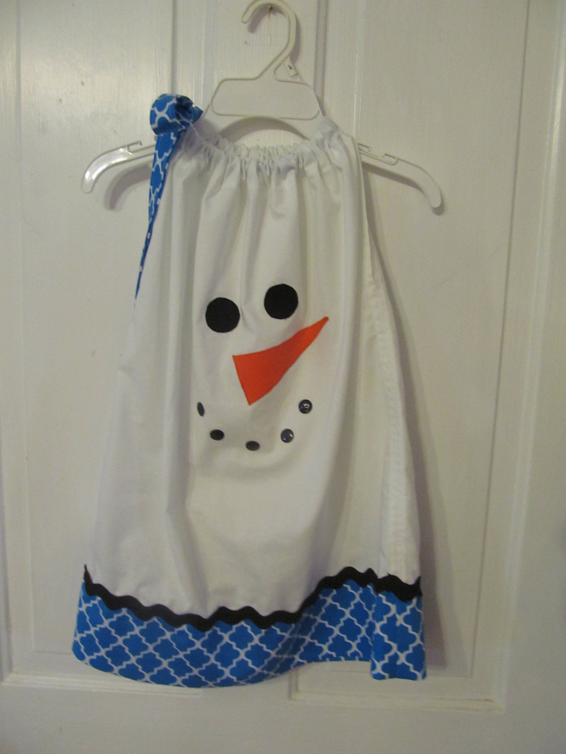 Vestido de muñeco de nieve / vestido de niño / vestido de - Etsy España