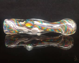 Thick glass pipe | Etsy