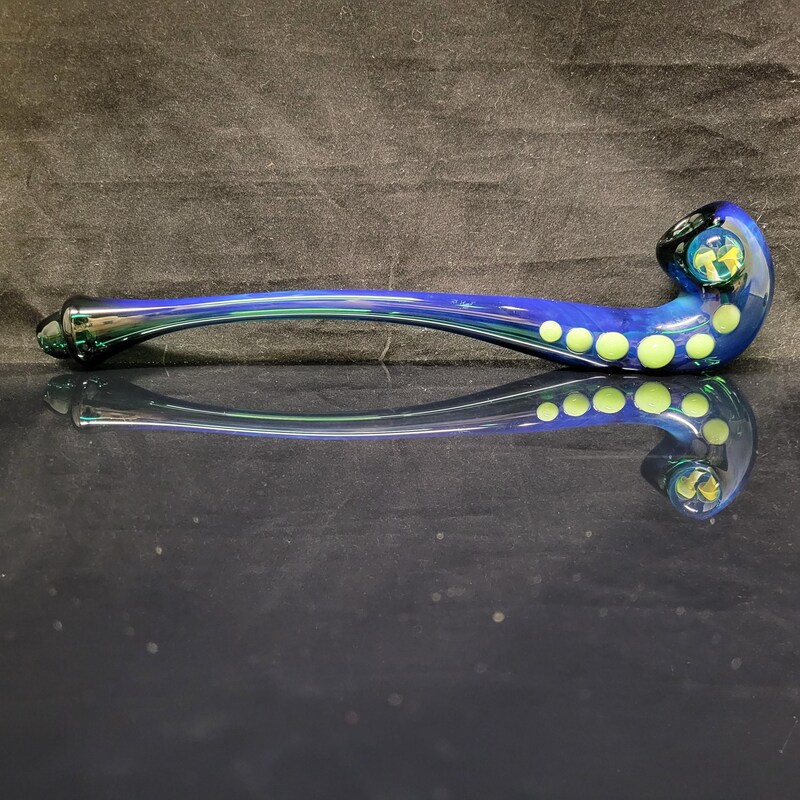 Green Glass Pipe - Etsy