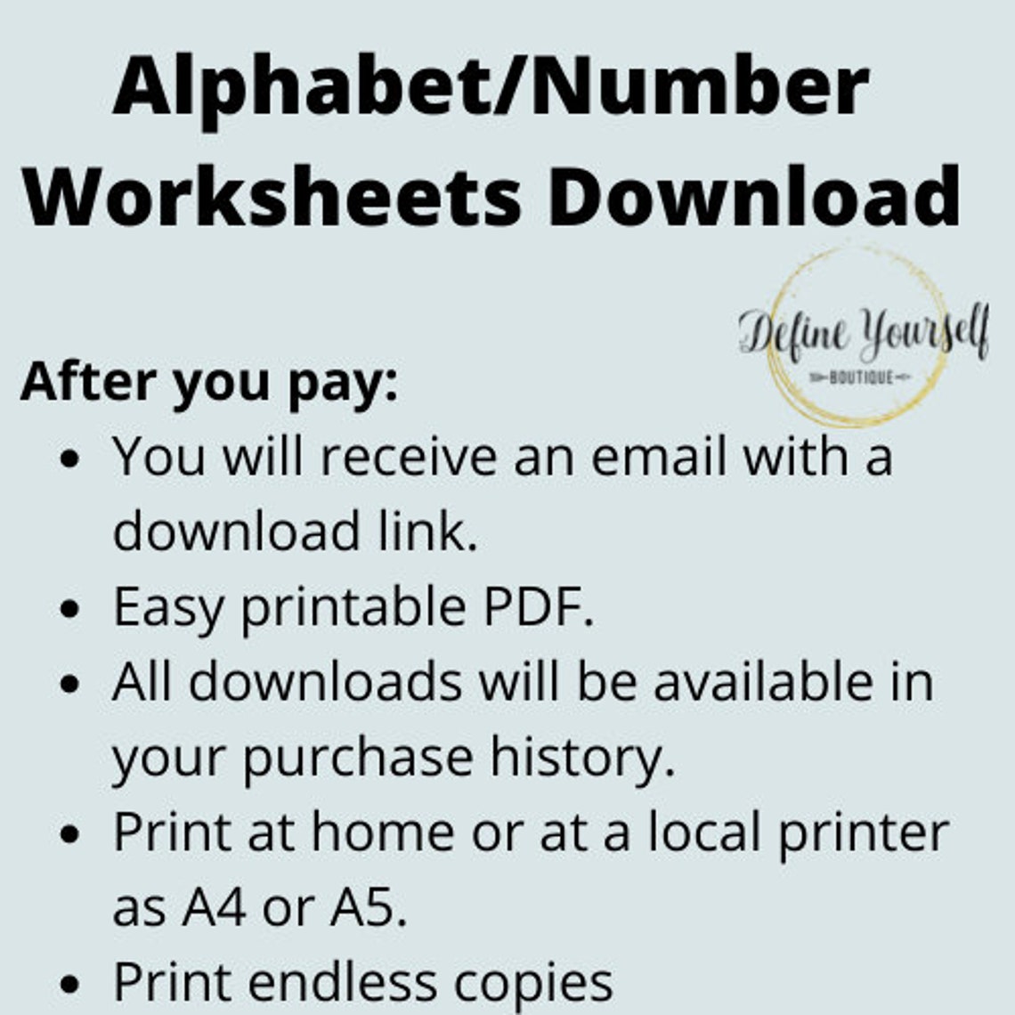 Handwriting Mega Bundle for Toddlers - Alphabet and Numbers- Instant ...