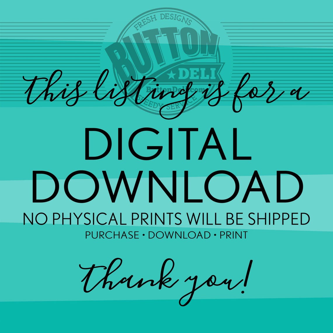 Monthly Blank Calendar - Modern Bold Horizontal Printable 12 Month ...
