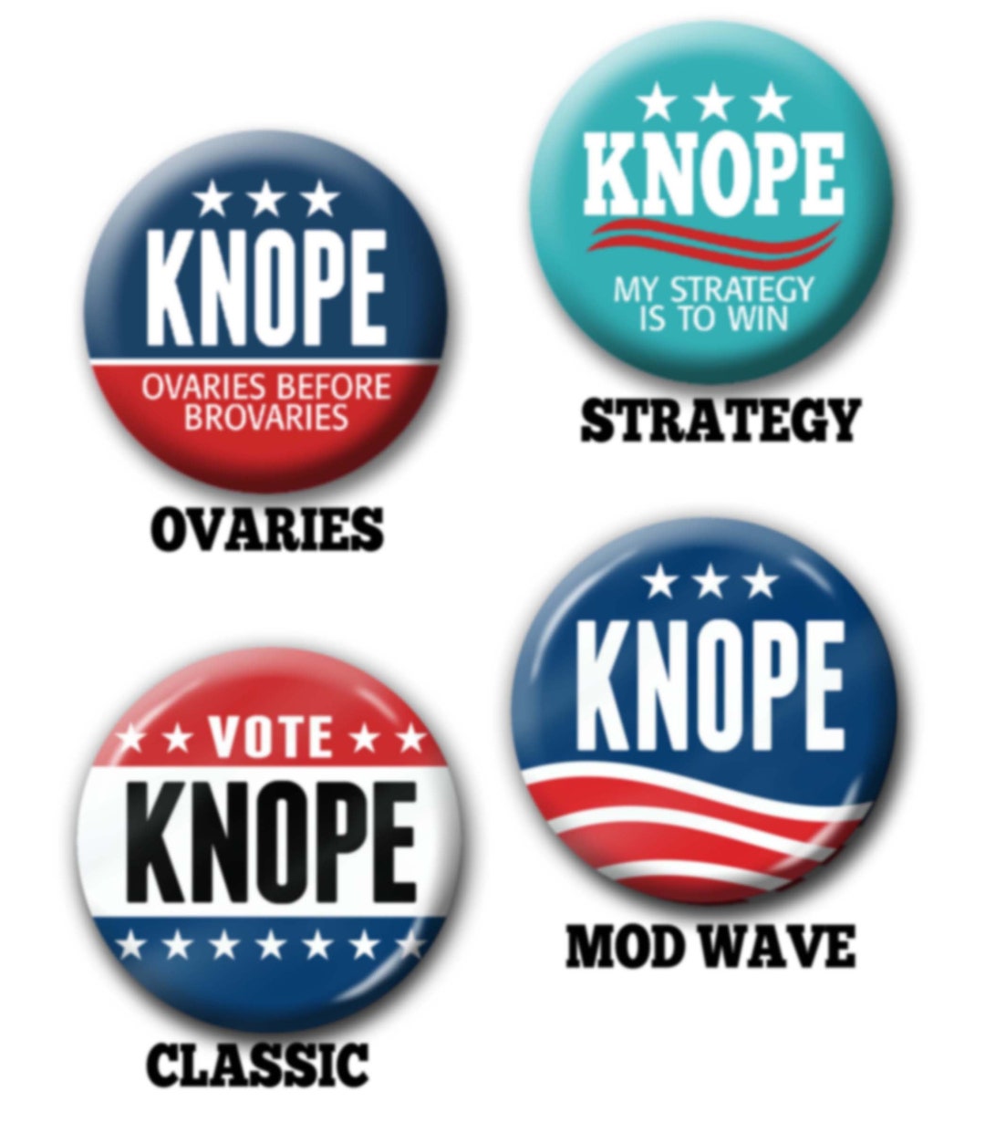 Knope Button for Your Halloween Costume 2.25 Circle Funny Parody for ...