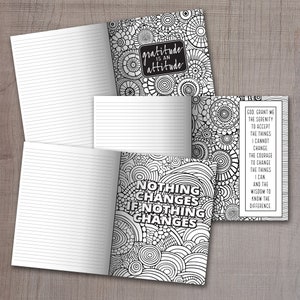 12 Step Themed Coloring Book -- Slogans, Sayings, Positive Quotes ...