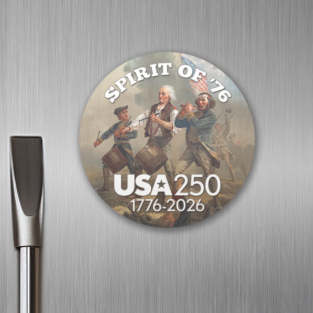 Spirit of 76 Refrigerator Magnets - USA 250 Semiquincentennial 1776 ...