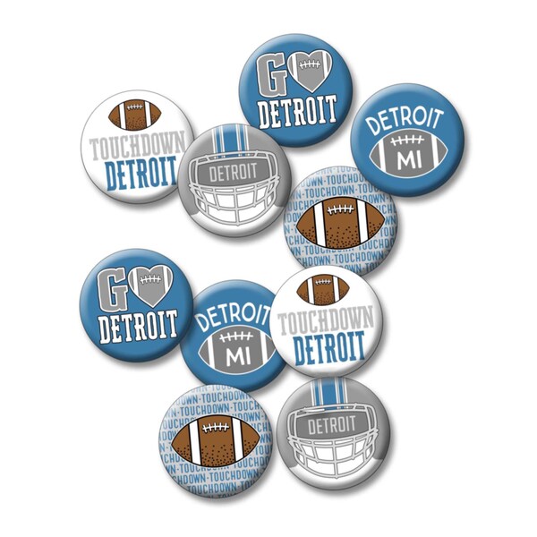 Detroit Lions Pins - Etsy