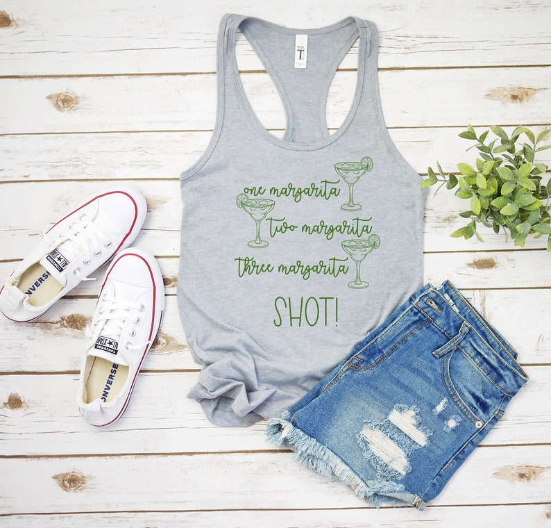 One Margarita Tank Top Country Music Tank Top Drinking Tank - Etsy