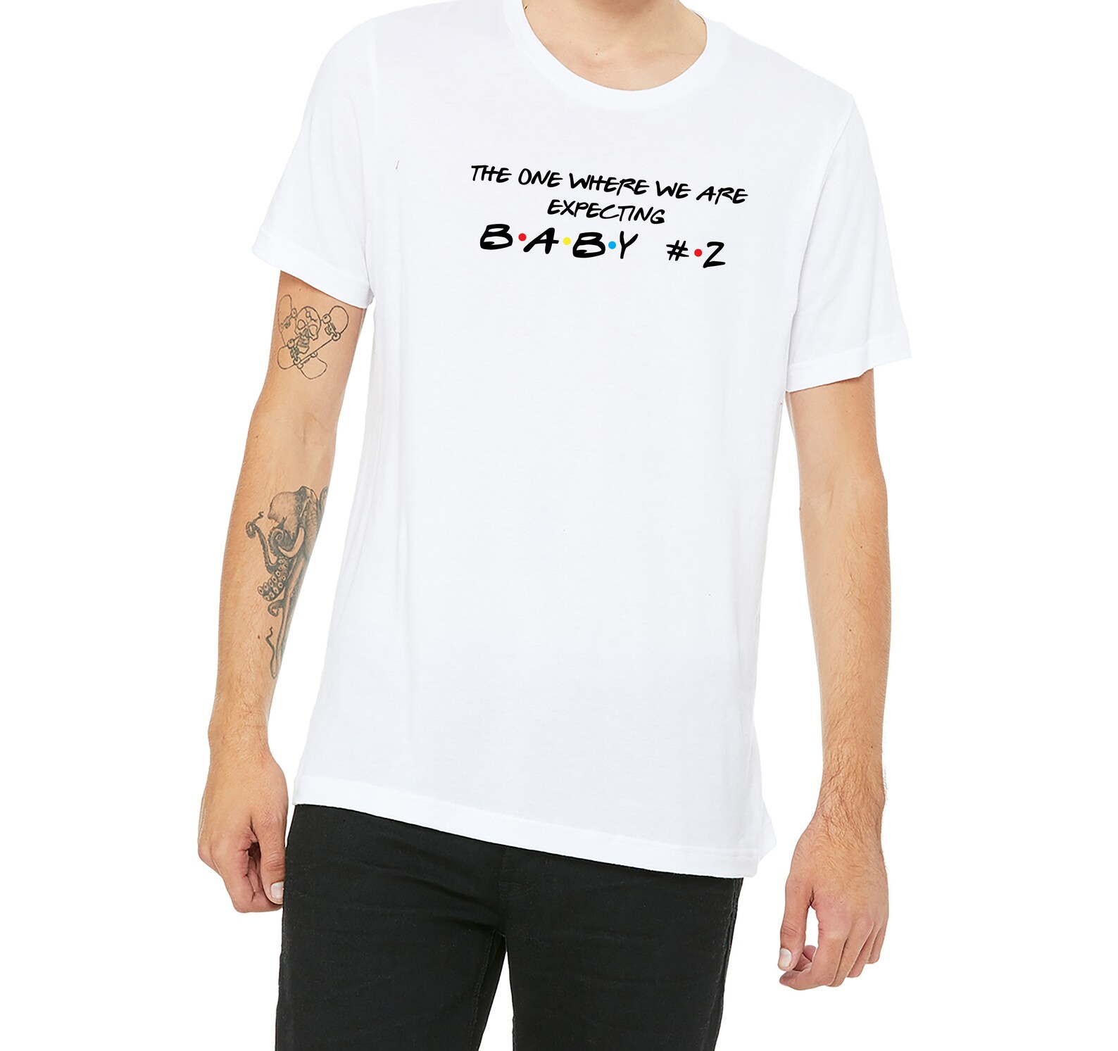 The One Where We Are Expecting Baby Number 2 Shirt Pregnancy - Etsy