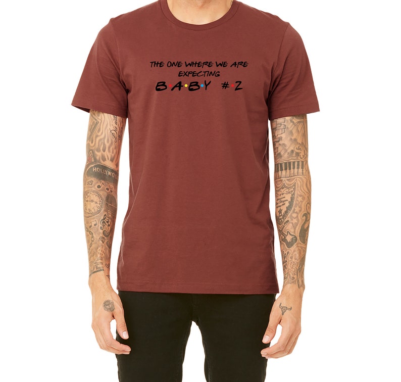 The One Where We Are Expecting Baby Number 2 Shirt Pregnancy - Etsy