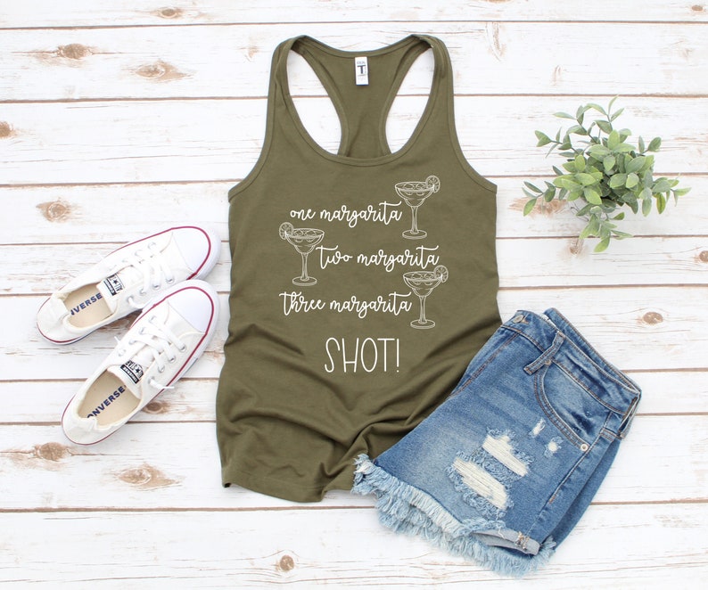 One Margarita Tank Top Country Music Tank Top Drinking Tank - Etsy