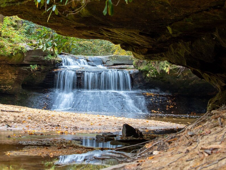 Creation Falls in Red River Gorge Fine Art Print, Eastern Kentucky and ...