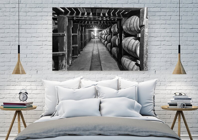 Bourbon Barrel Rickhouse Fine Art Print - Etsy