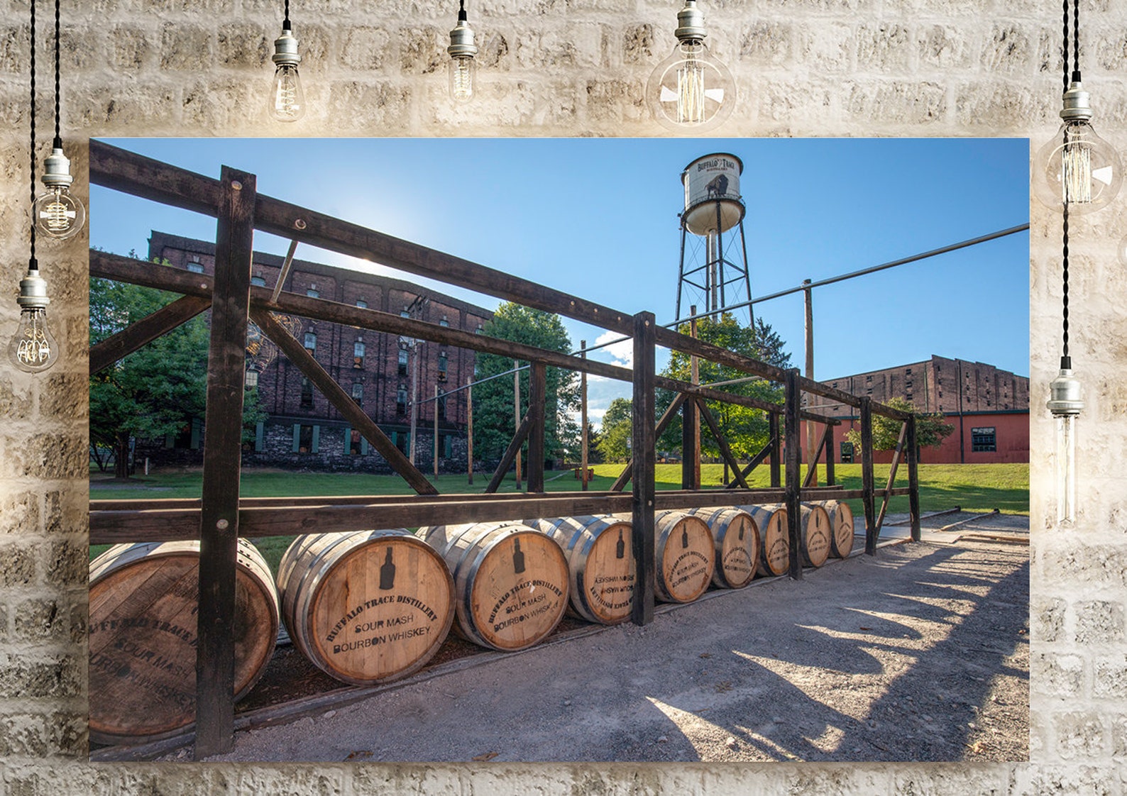 Fine Art Print of Bourbon Distillery Whiskey Canvas and Fine - Etsy