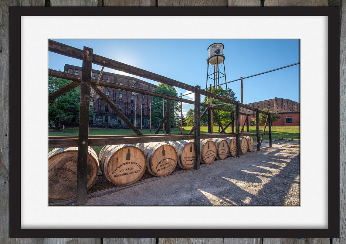 Fine Art Print of Bourbon Distillery Whiskey Canvas and Fine - Etsy