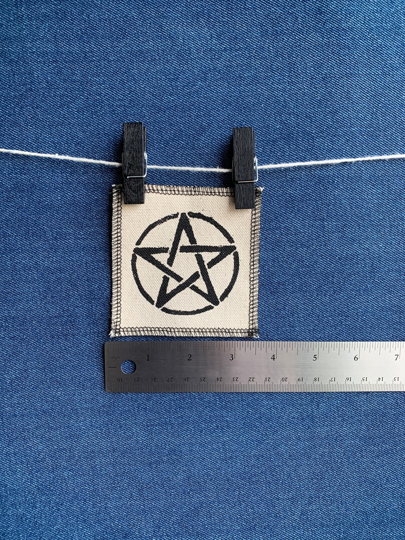 Pentagram Patch - Etsy