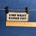 Limp Wrist Raised Fist Patch - Etsy