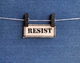 Resist Patch | Etsy