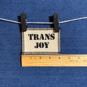 Trans Joy Patch - Etsy