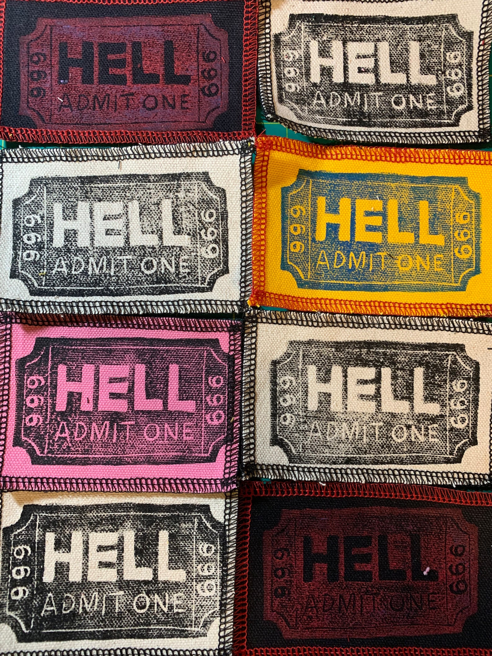 Ticket to Hell Patch - Etsy