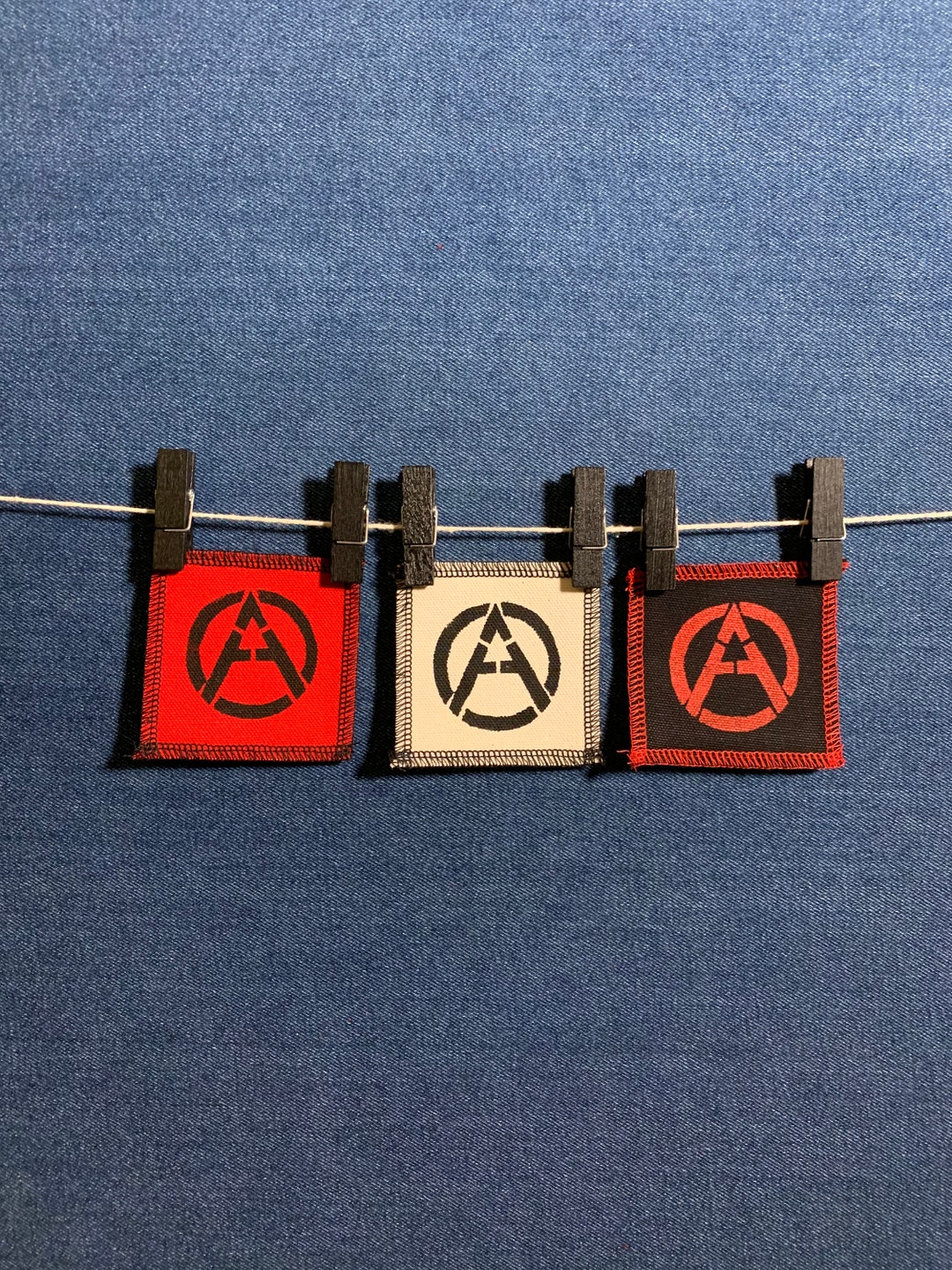 Anarchy Symbol Patch - Etsy