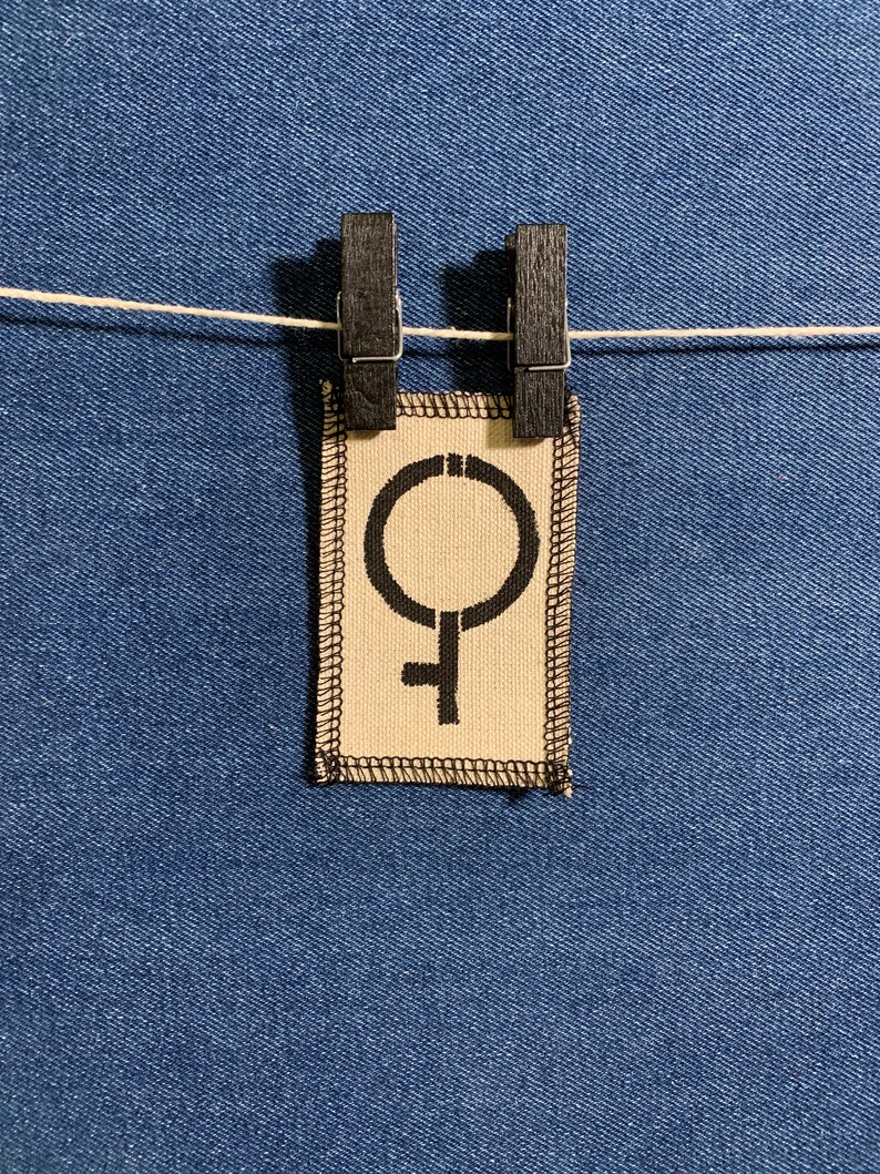 Demigirl Symbol Patch - Etsy