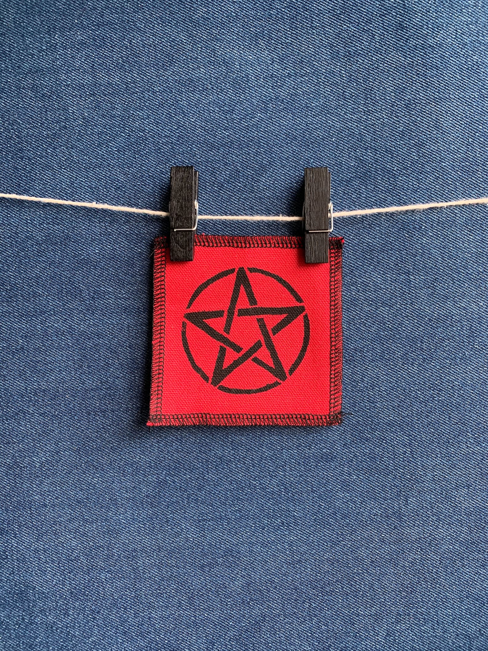 Pentagram Patch - Etsy