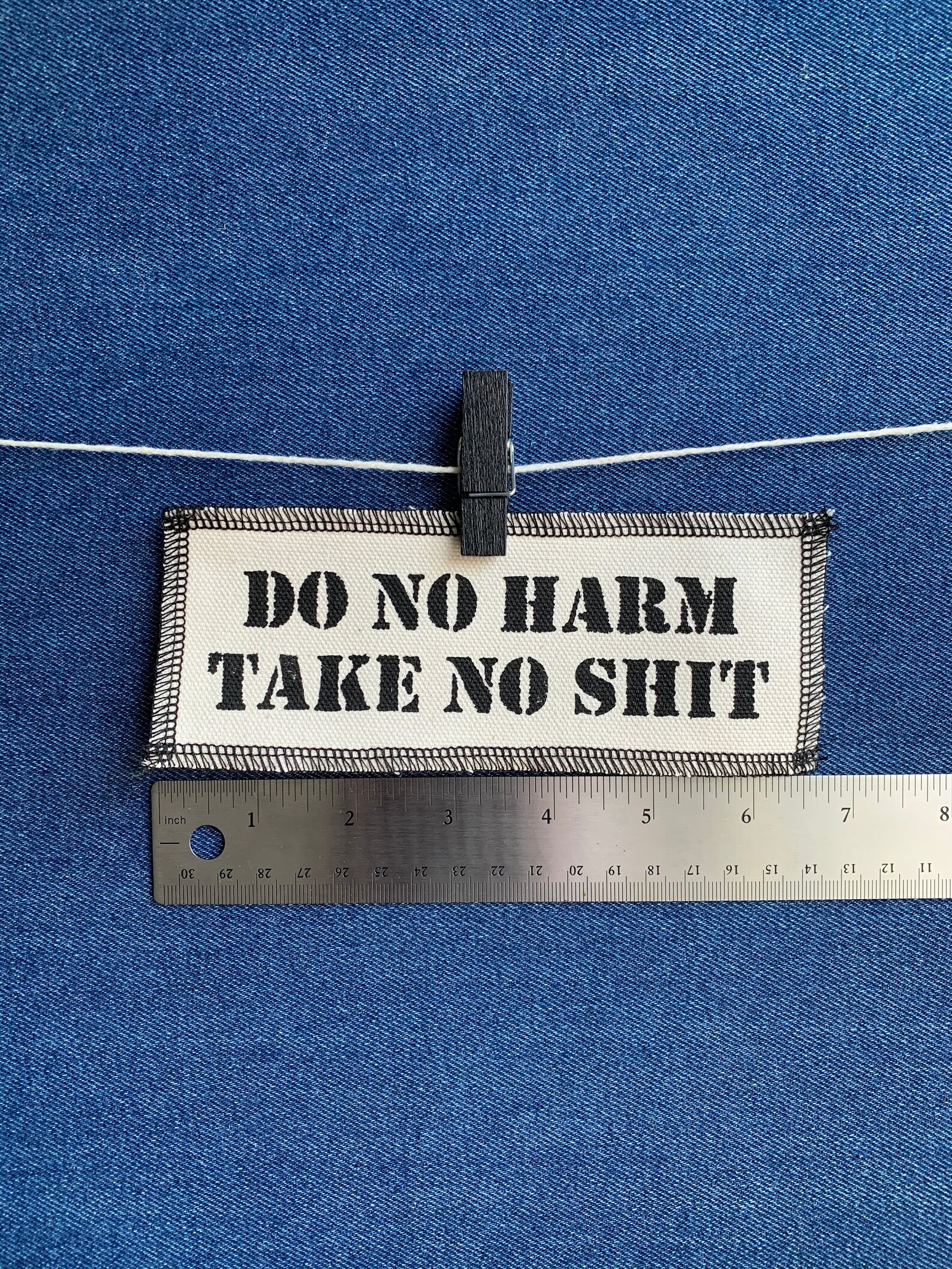 Do No Harm Take No Shit Patch | Etsy