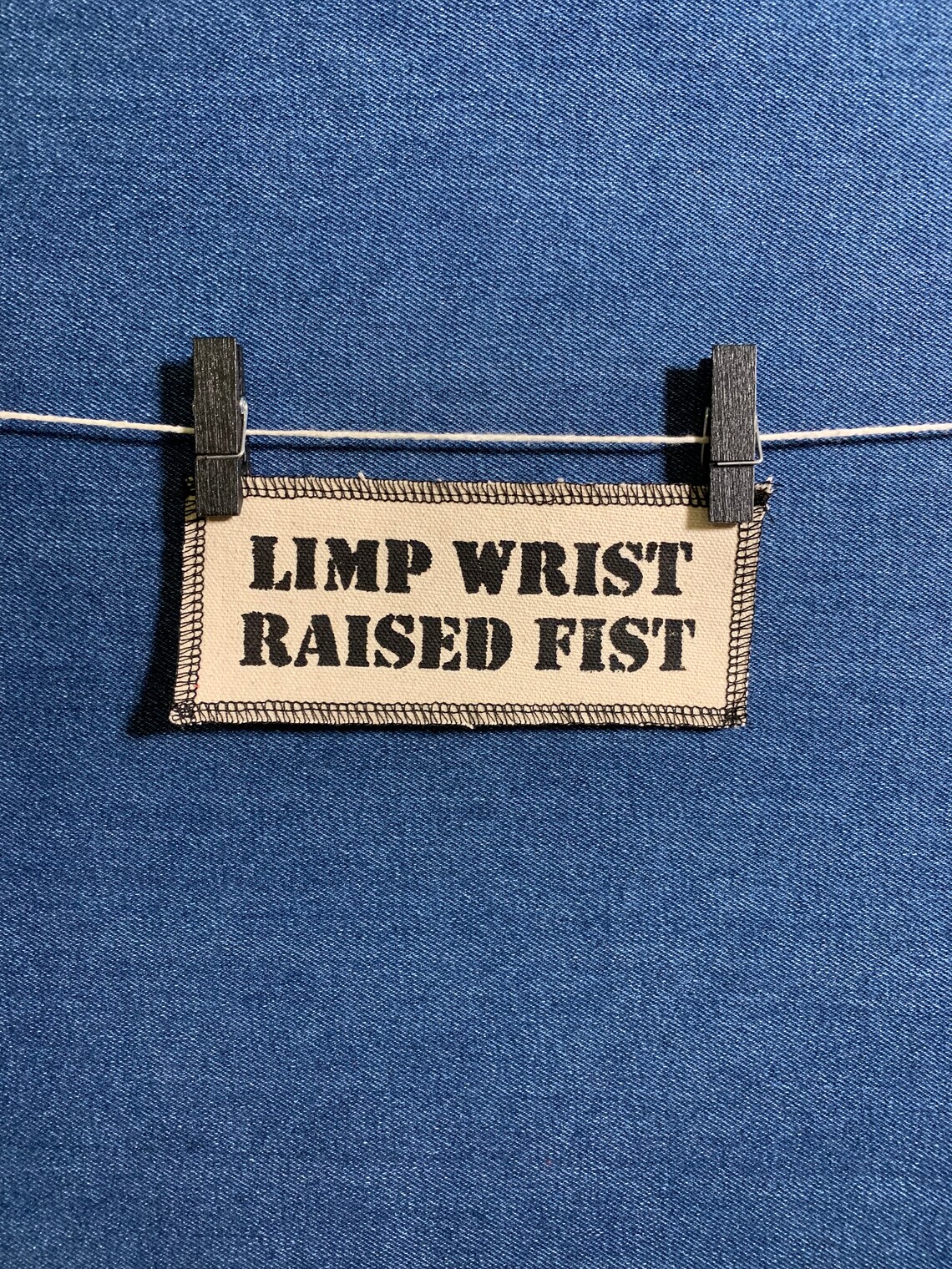 Limp Wrist Raised Fist Patch | Etsy