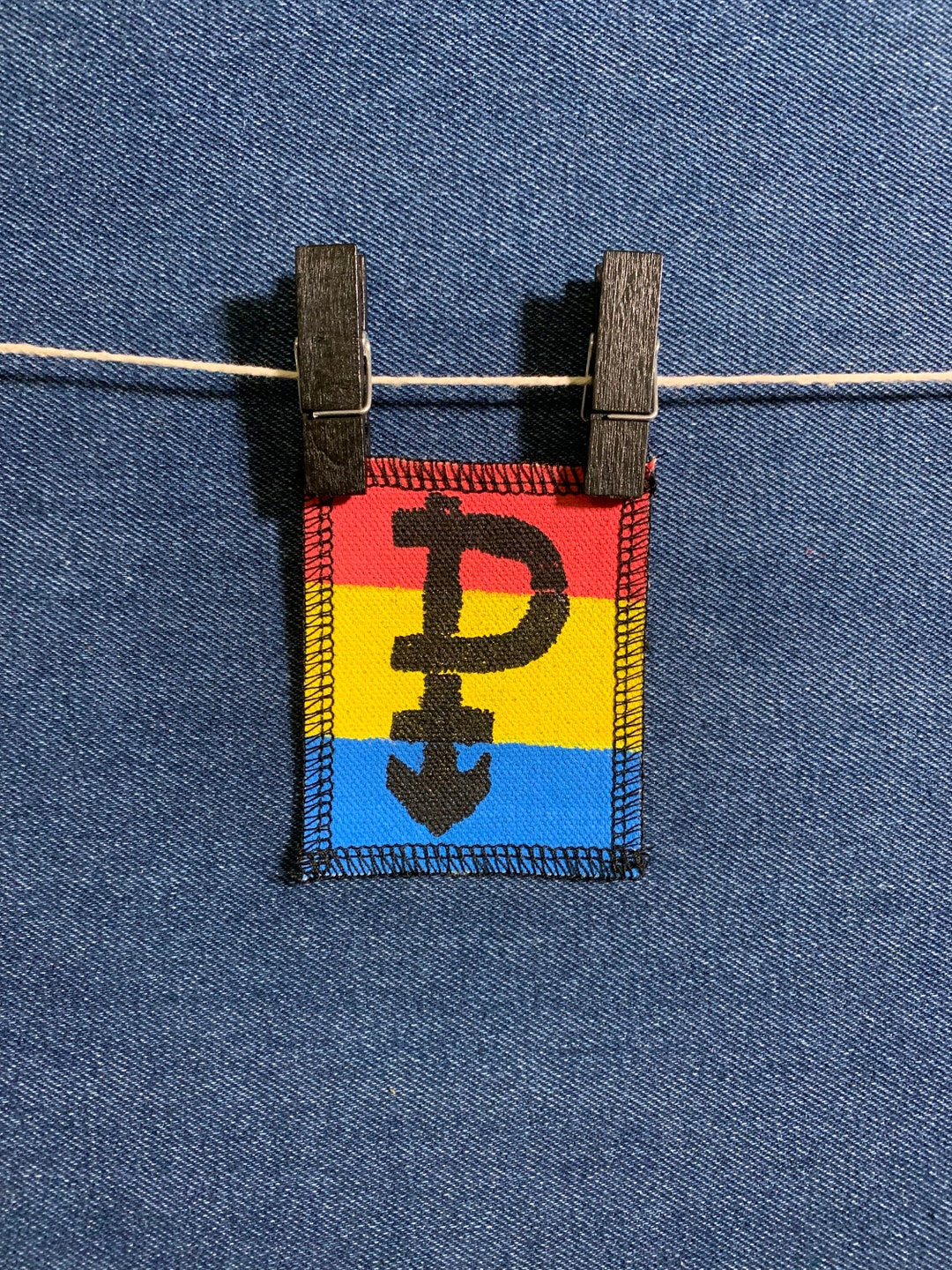 Pan Symbol on Flag Patch - Etsy