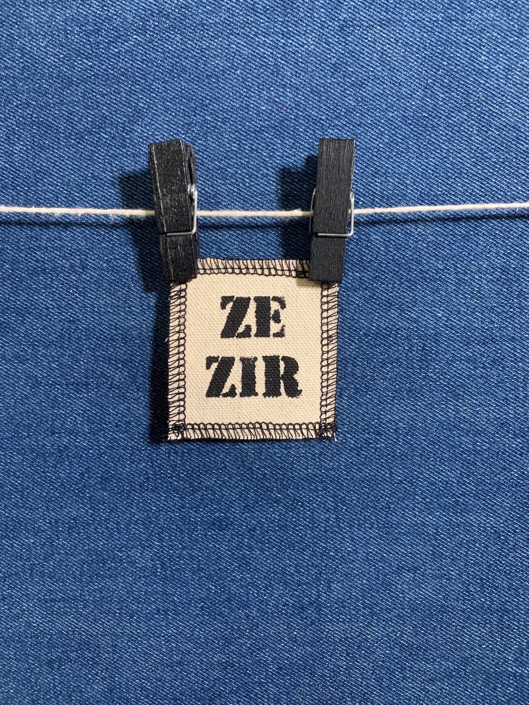 Ze Zir Pronoun Patch - Etsy