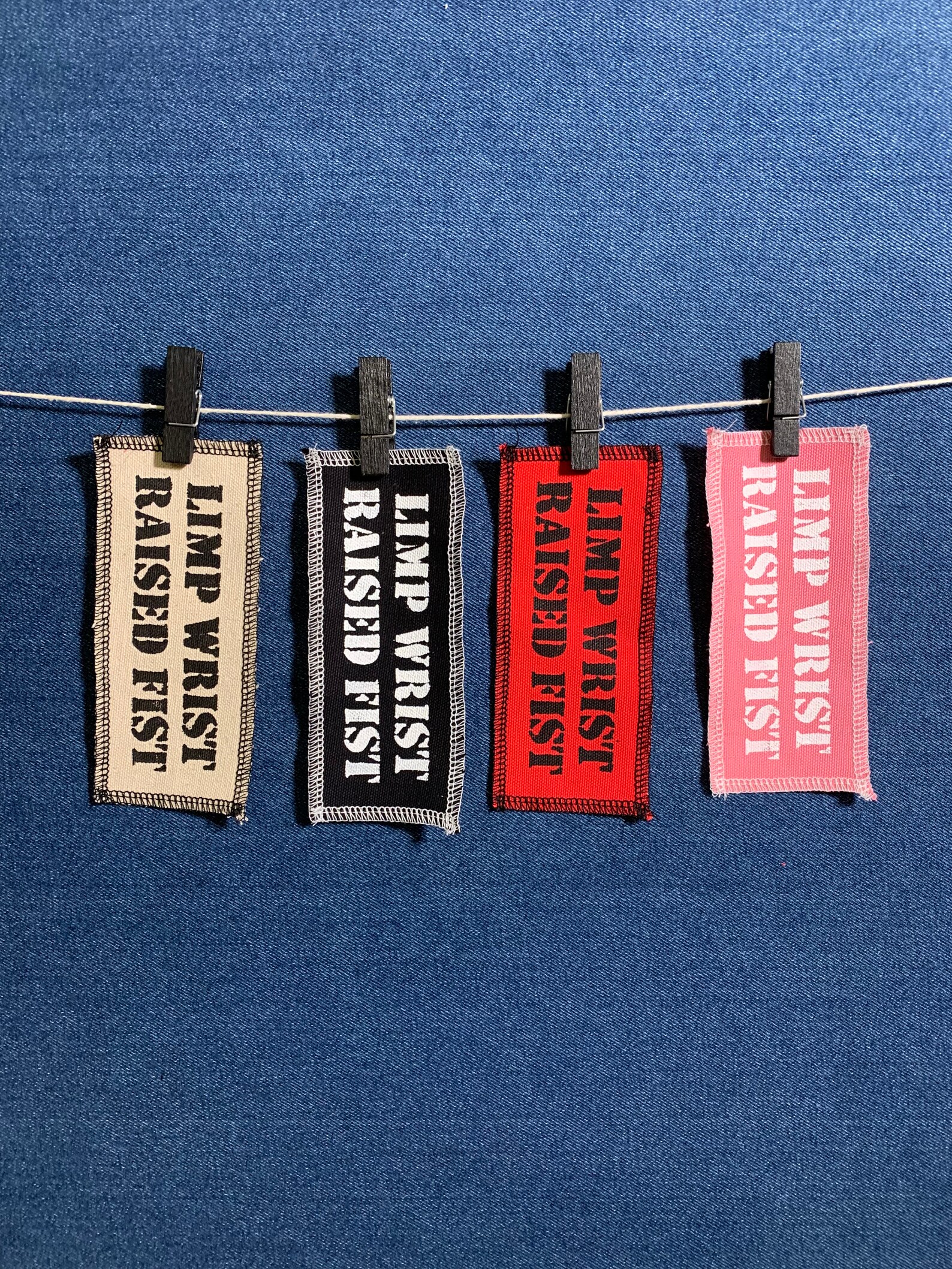 Limp Wrist Raised Fist Patch | Etsy