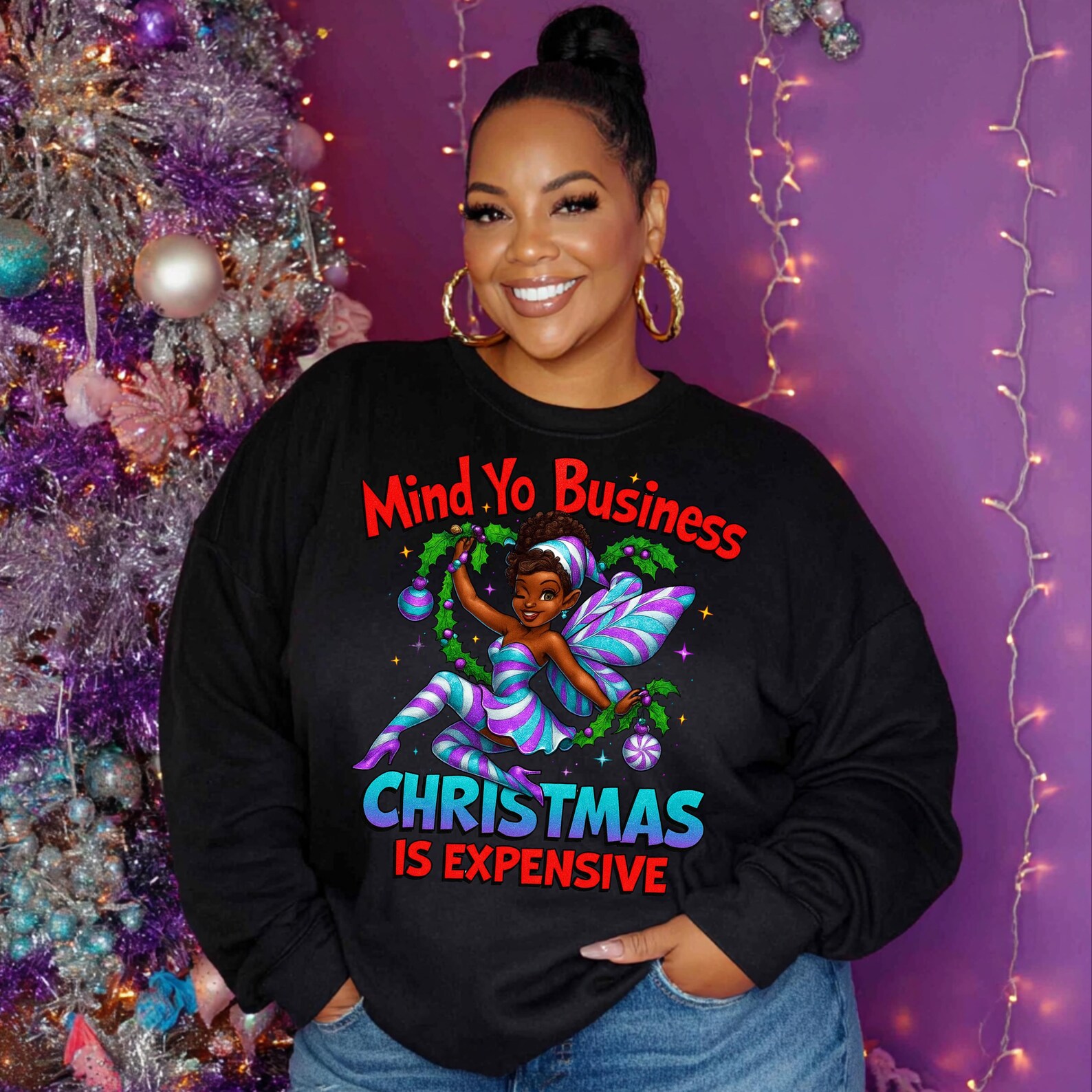Mind Yo Business, Christmas is Expensive PNG Bundle | Holiday Humor ...