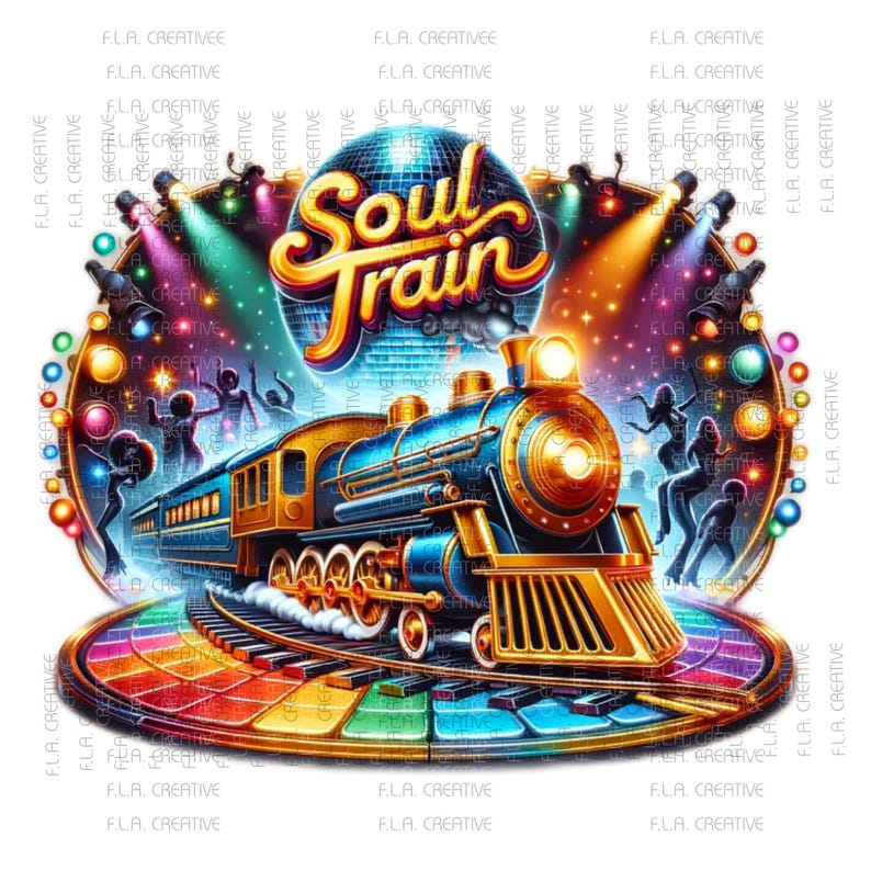 Retro Soul Train PNG, Disco Music Shirt Design (digital Download) - Etsy