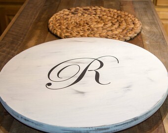 Rustic Lazy Susan - Etsy