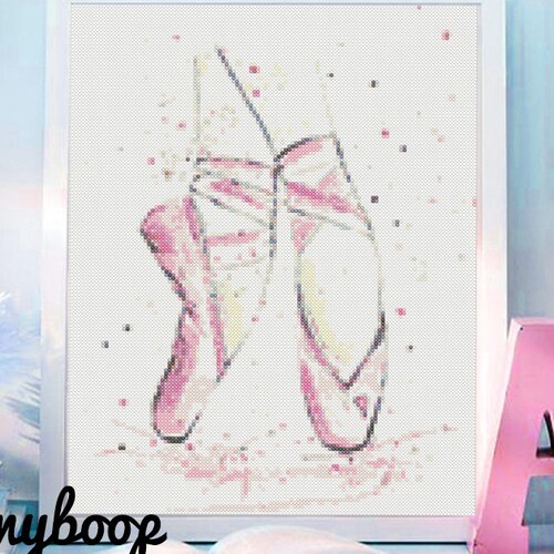 Four Ballet Dancers Cross Stitch Pattern PDF Instant - Etsy