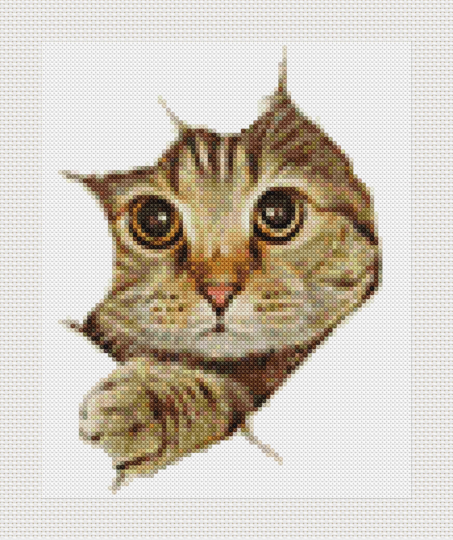 Cat Cross Stitch Patterncross Sticth Modern Pattern Gato - Etsy