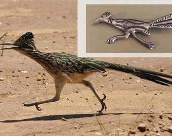 Road Runner Brooch - Etsy