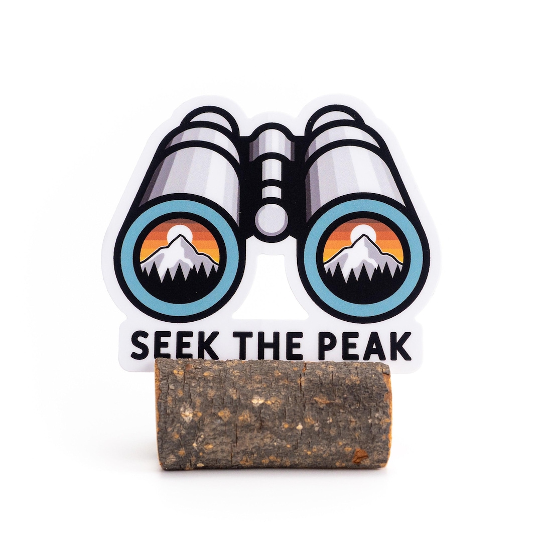 Seek the Peak Sticker - Etsy