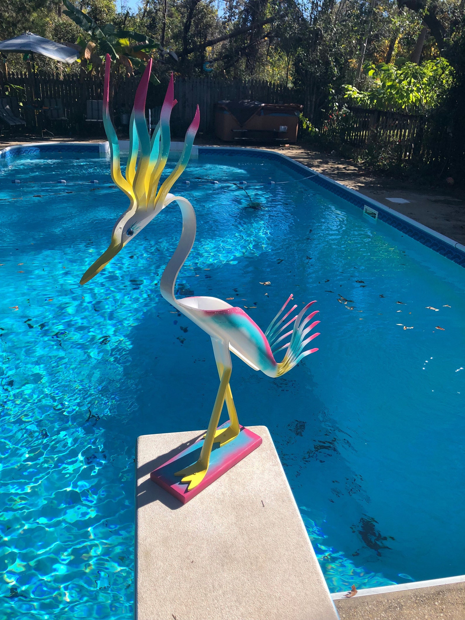 Beach Foo Foo Bird PVC Pipe Bird Yard Art Sculpture - Etsy