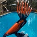 Aubrey the PVC Pelican With Acrylic Eyes and Stand Yard Art - Etsy